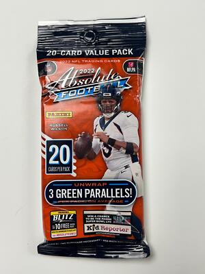 2022 Absolute Football Cello 746134123290| eBay