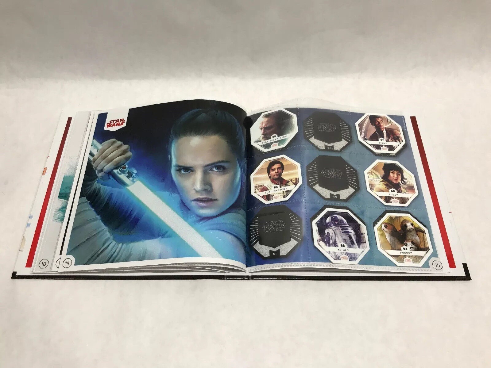 2017 Star Wars COSMIC SHELLS Collectors Album 39 Shells in Album Pre ...