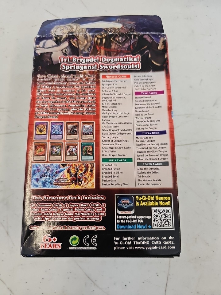 Yu-Gi-Oh! TCG 1st Edition Albaz Strike Structure Deck ENGLISH FACTORY SEALED 83717856085 | eBay