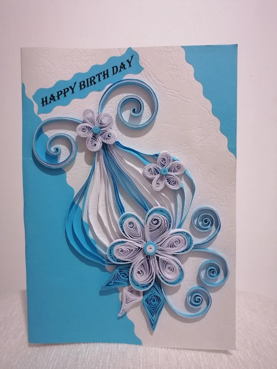Paper Quilling Birthday Cards