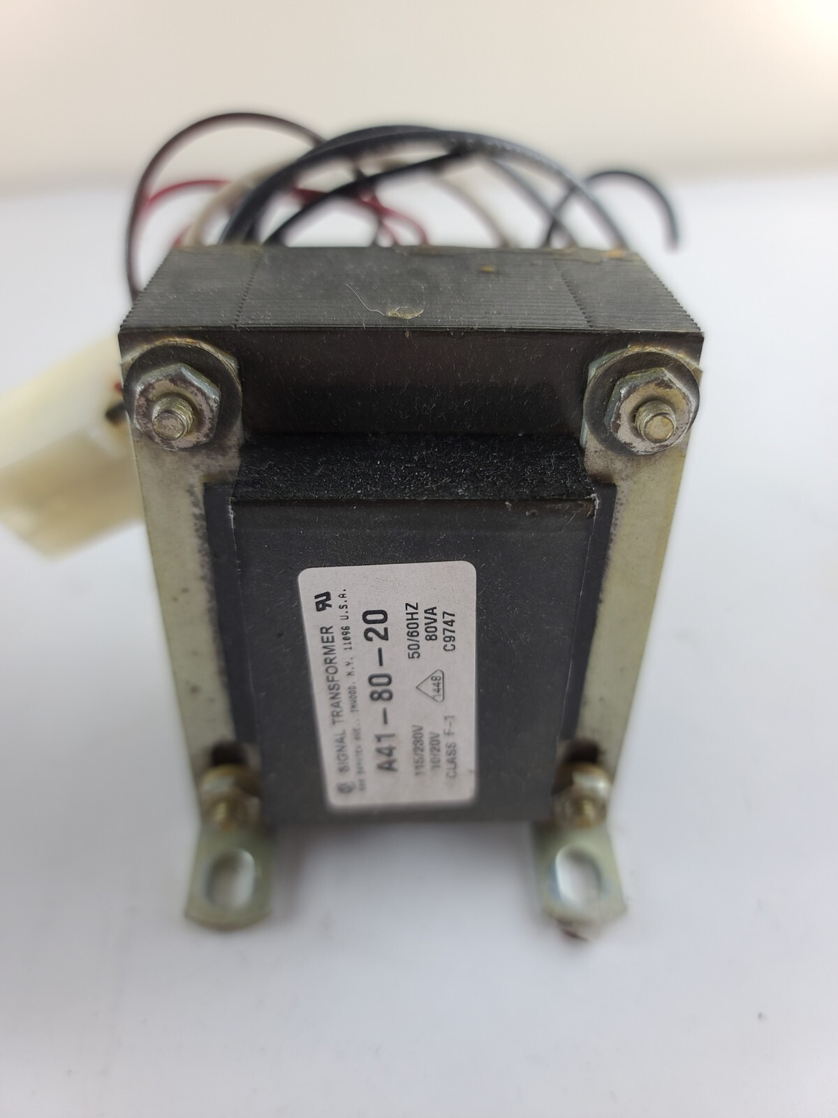 Signal Transformer A41-80-20 Class F-1 115/120V 10/20V 80VA | eBay