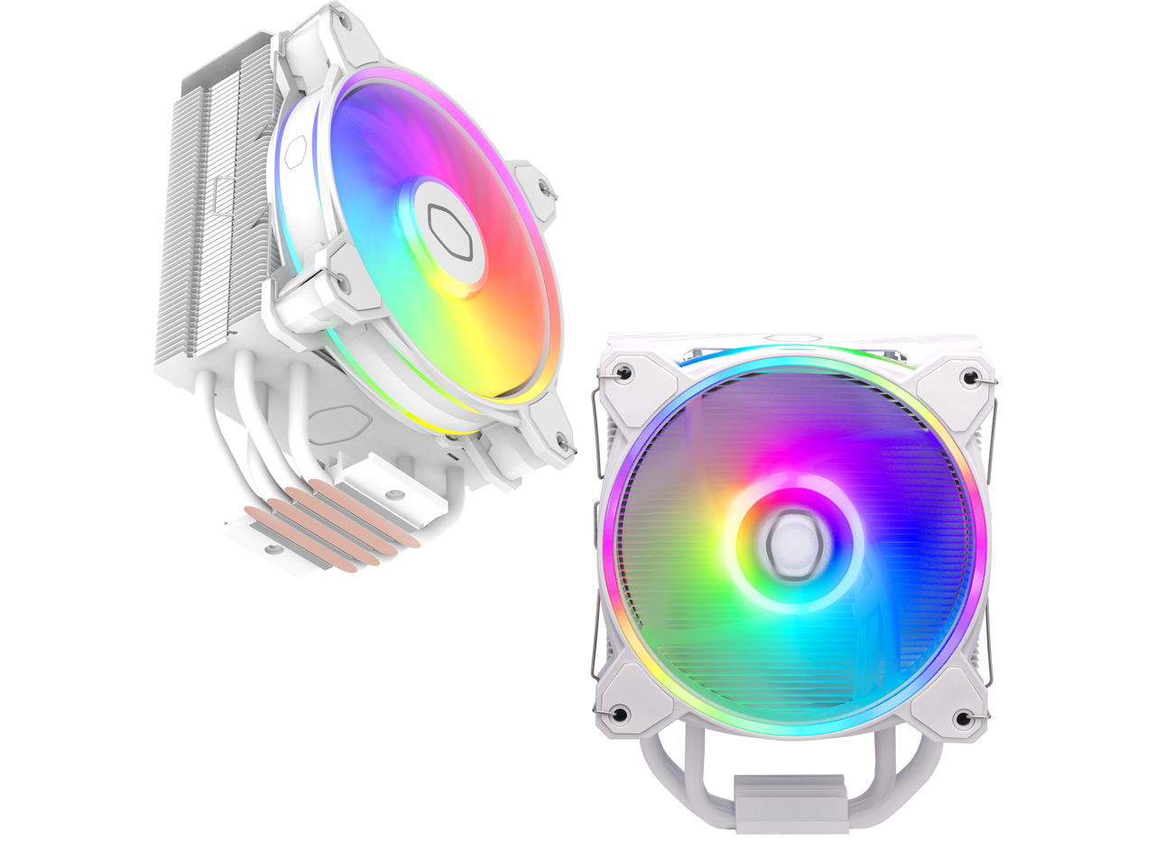 Cooler Master Hyper 212 Halo 120mm CPU Fan with Heatsink - White for ...