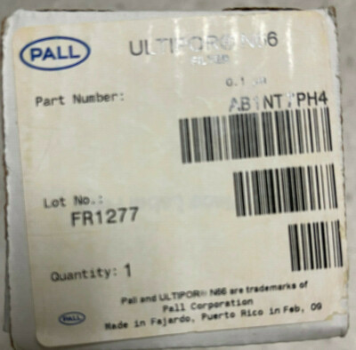 Filtration Supplies - Pall