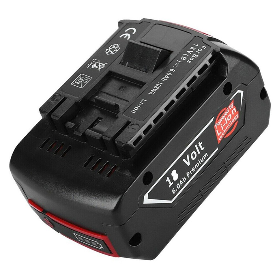 2pcs 18V 6000mAH li-ion battery for Bosch Drill BAT618 BAT609 BAT618G ...