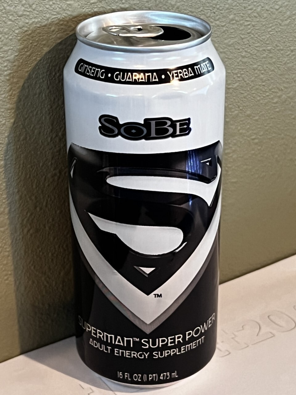 SoBe SUPERMAN Energy Drink Can empty 16 FL OZ *EMPTY* Collectors Can | eBay
