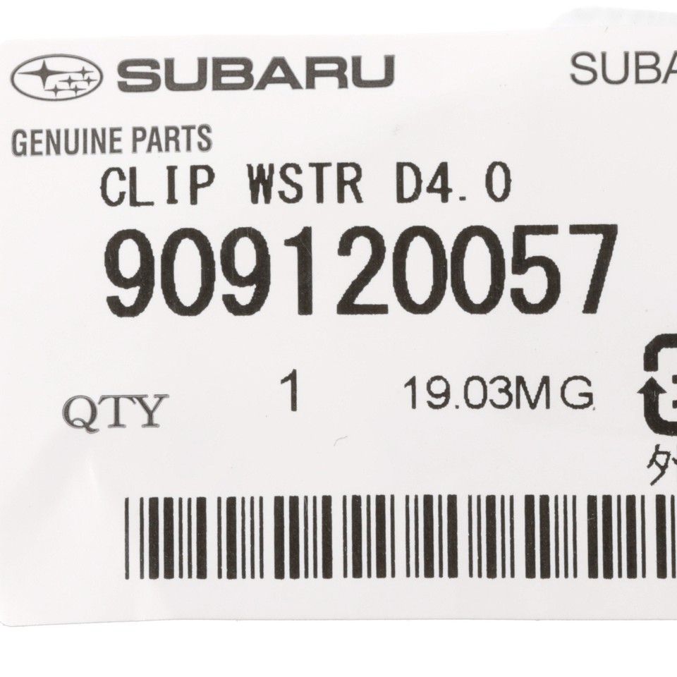 OEM NEW GENUINE Door Body Weatherstrip Seal Clip 14-18 Subaru Forester ...