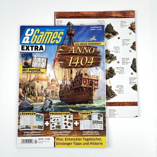 PC Games Extra Anno 1404 Softcover Magazin Deutsch | eBay.de