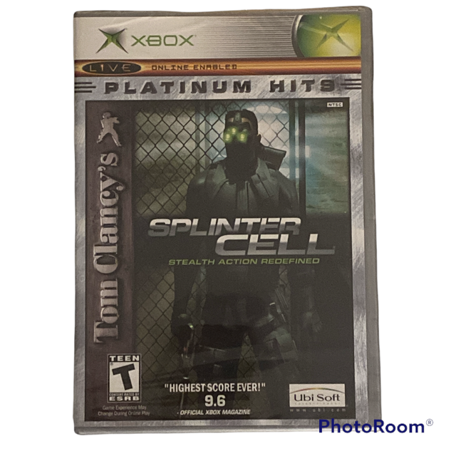 Tom Clancy's Splinter Cell (Microsoft Xbox, 2002) for sale online | eBay
