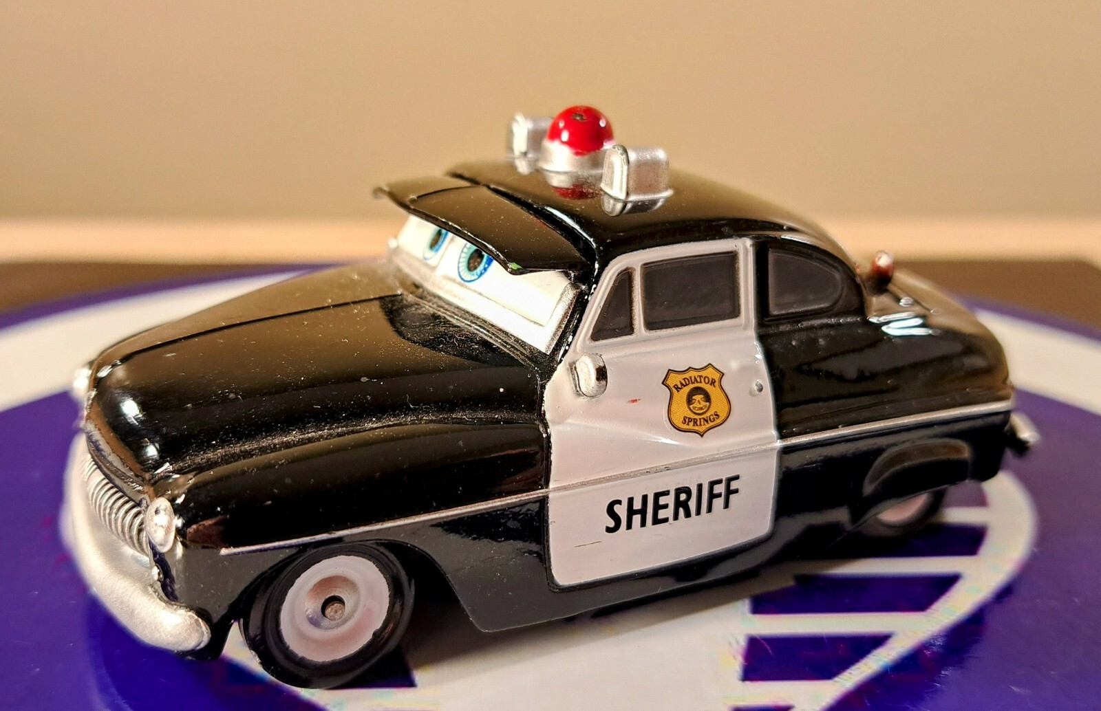 DISNEY PIXAR CARS SHERIFF DIECAST CAR 4" | eBay
