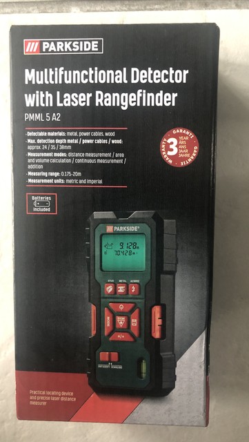 Parkside Multifunctional Detector With Laser Rangefinder Pmml 5 A2 for ...