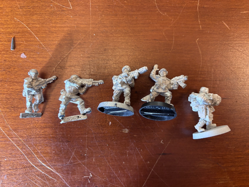 Warhammer 40K | Cadian Shock Troops. Metal Games Workshop Citadel ...
