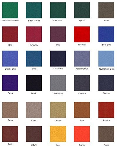 8' Academy Blue ProLine Classic 303 Billiard Pool Table Cloth Felt | eBay
