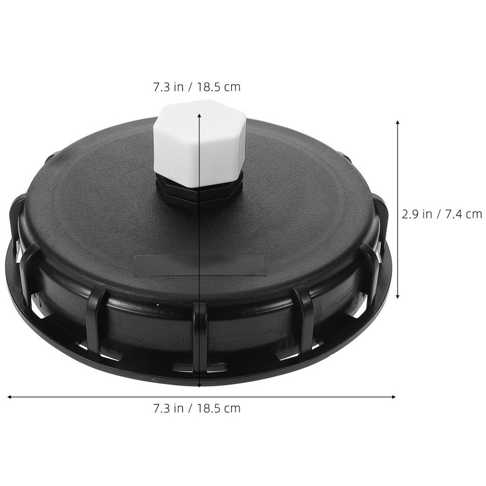 Ibc Bucket Replacement Lid Tote Accessories Filter Cap Tank Inlet Cover ...