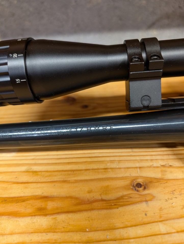 Thompson Center Encore 17 HMR 24" Barrel and scope | eBay