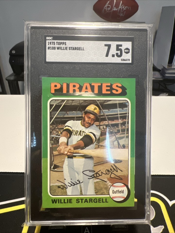 1975 TOPPS #100 WILLIE STARGELL PIRATES HOF SGC 7.5 | eBay