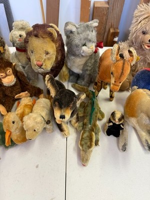 Steiff Animal Collection - Vintage - 50's through 70's - 21 Animals | eBay