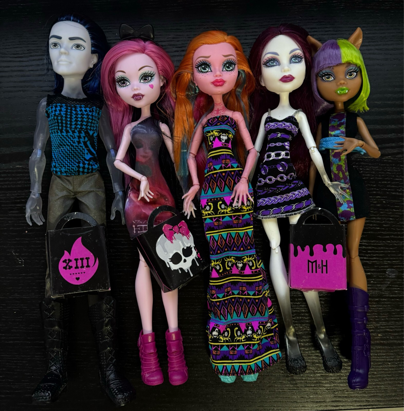 Monster High Maul Monsteristas Set of 5 | eBay