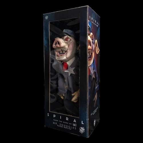 Spiral: From The Book Of Saw™ Mr. Snuggles Puppet Halloween Decoration ...