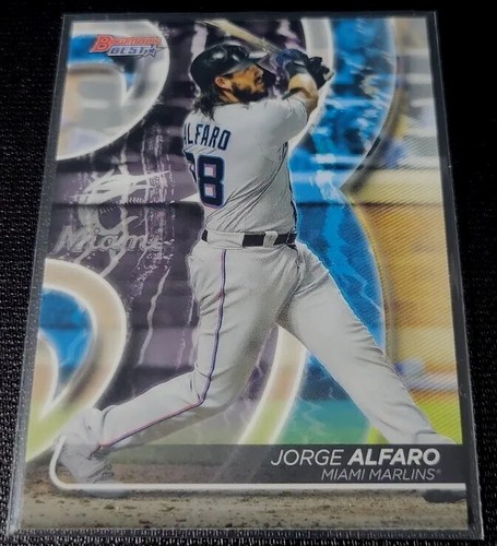 2020 Topps Bowmans Best Baseball JORGE ALFARO Base Card #24 Miami ...
