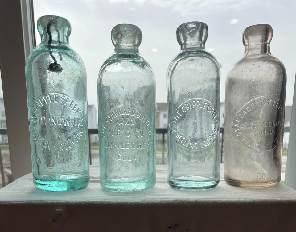 SUPER CRIPPLE CREEK BOTTLING WORKS COLORADO HUTCH SODA | eBay