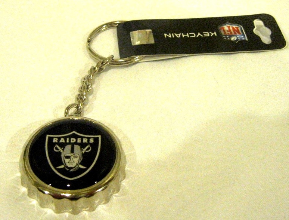 Oakland Raiders Pink Black Lettering Lanyard+Raiders Bottle Opener ...
