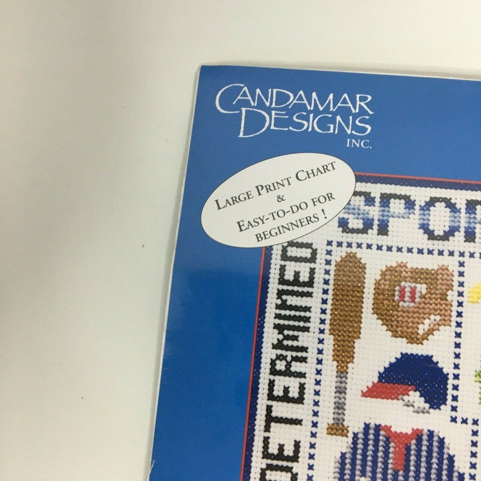 Sports Fan Candamar Designs Cross Stitch Kit Baseball Football 51404 ...