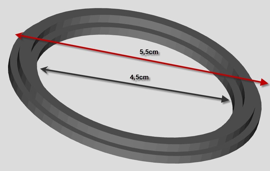 passend für Bestway Dichtung P6029 Intex 10745 O-Ring Sandfilterpumpe ...
