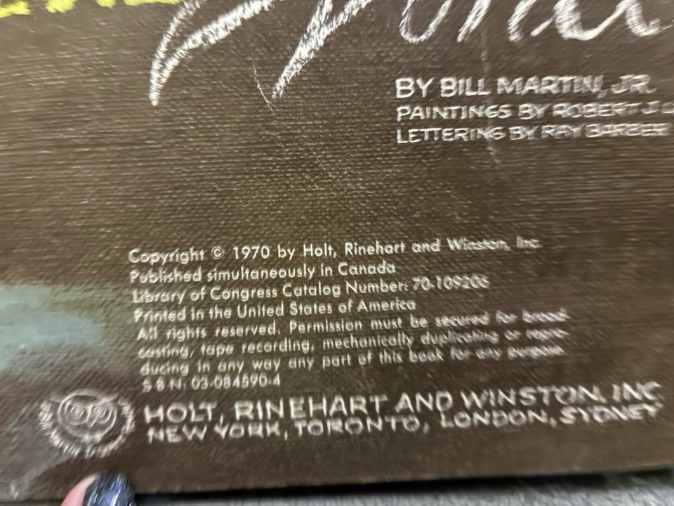 Old Devil Wind by Bill Martin Jr. 1970 | eBay