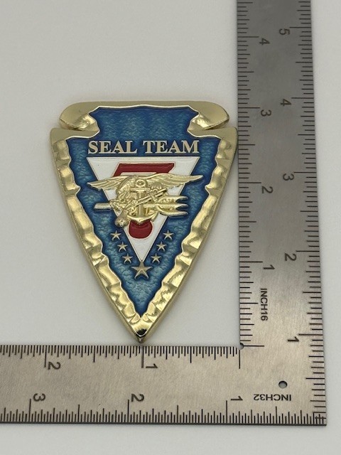 RARE US Navy SEAL Team 7 DEVGRU NSW ST7 Arrowhead Command Coin | eBay