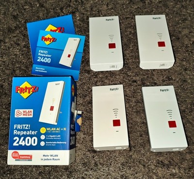 FRITZ FRITZ!Repeater 2400 Wlan Wifi Extender Range LAN AVM | eBay.de