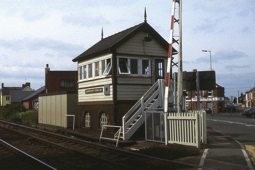 Gobowen North Signal Box Salop 1996 Rail Photo | eBay