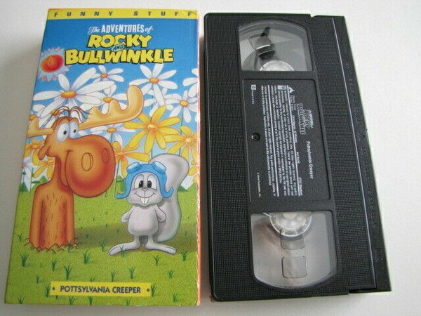 The Adventures of Rocky Bullwinkle - Vol. 9: Pottsylvania Creeper (VHS ...