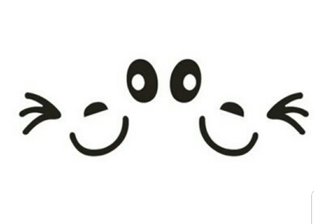 Car Winky Eye Face Side Wing Mirror Decal Stickers Twin Pack 1 | eBay UK