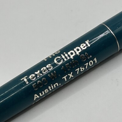 VTG Ballpoint Pen The Texas Clipper 503 W. 15th St. Austin TX | eBay