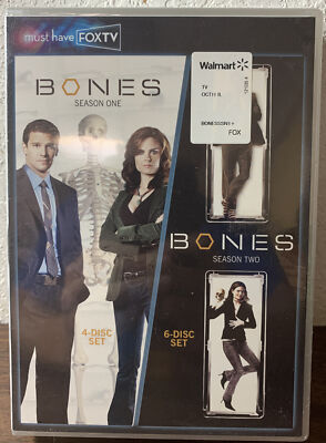 BONES Complete First+Second Season DVD Box Set Lot TV Show/Series NEW ...