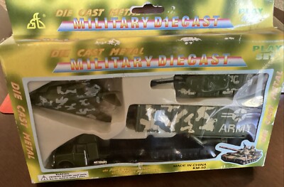 ASD MILITARY 1:64 Toy Vehicles Truck Plane & Tank Set | eBay