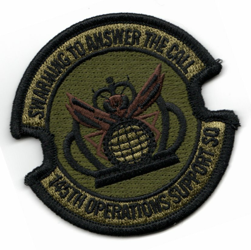 AIR FORCE 145TH OSS OCP MILITARY EMBROIDERED JACKET PATCH | eBay