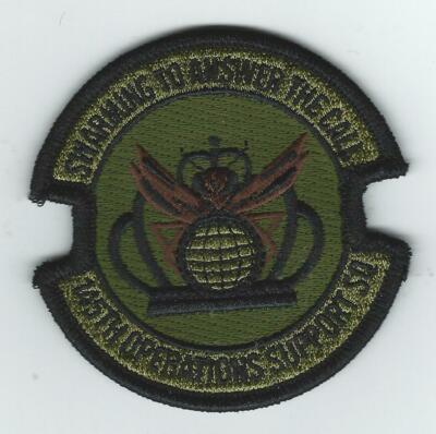 145th OPERATIONS SUPPORT SQUADRON subdued patch | eBay