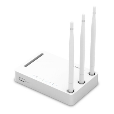 ipTIME Wired & Wireless Router 3 Antenna 4 port N704E PLUS WiFi Router ...