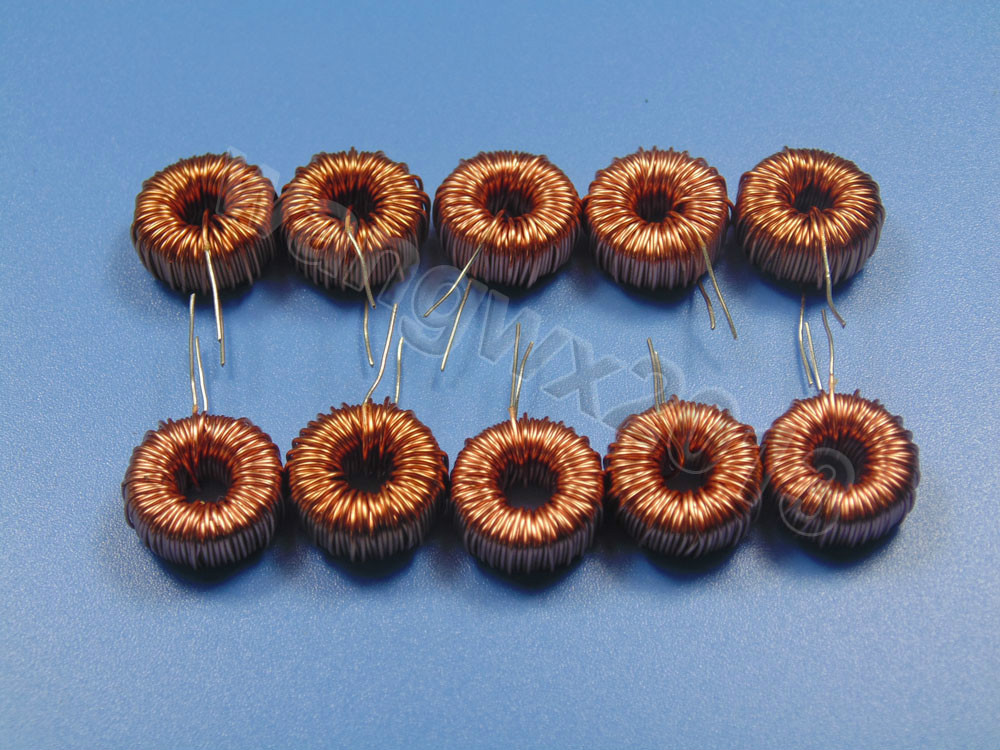 10PC 470uH 3A Coil Wire Wrap Toroidal Inductor Choke For DIY Amplifier ...