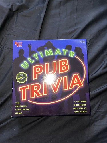 University Games Ultimate Pub Trivia Board Game Team Trivia ...