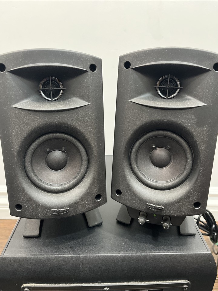 Klipsch ProMedia 2.1 THX Premium Desktop Speaker System Black | eBay