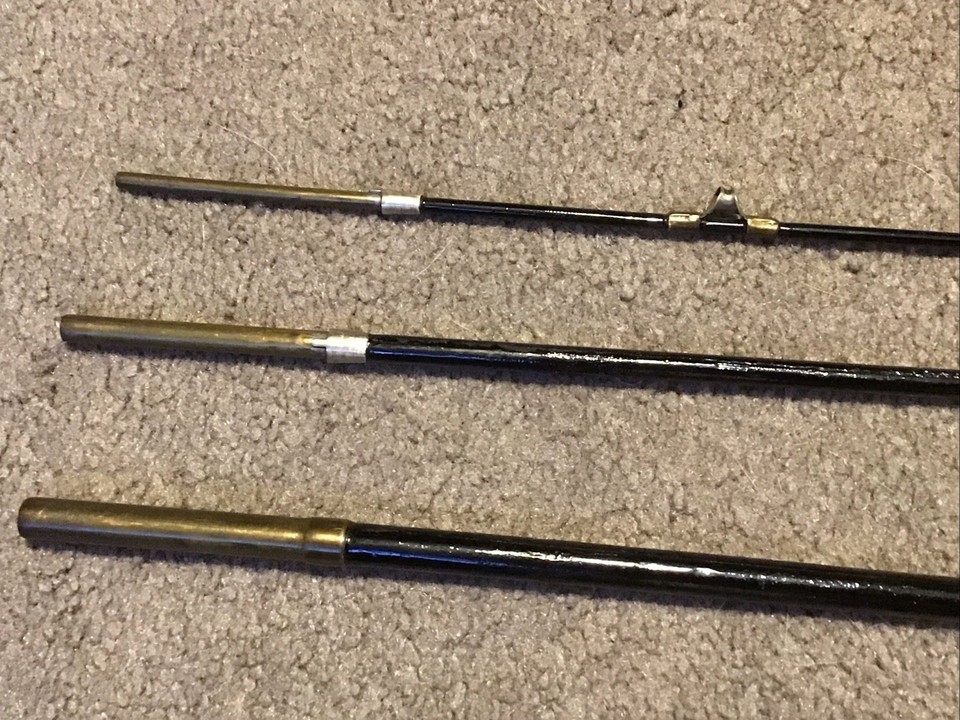Vintage Bristol Steel Fishing Rod The Horton Mfc Co 4 Piece “Henshall ...