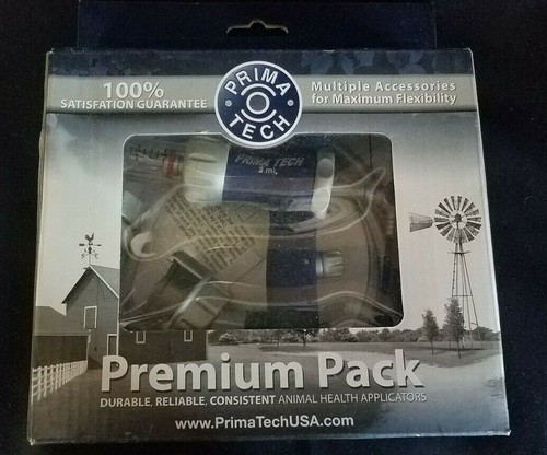 Prima-Tech Premium Pack 2ml Adjustable Dose Vaccinator New | eBay