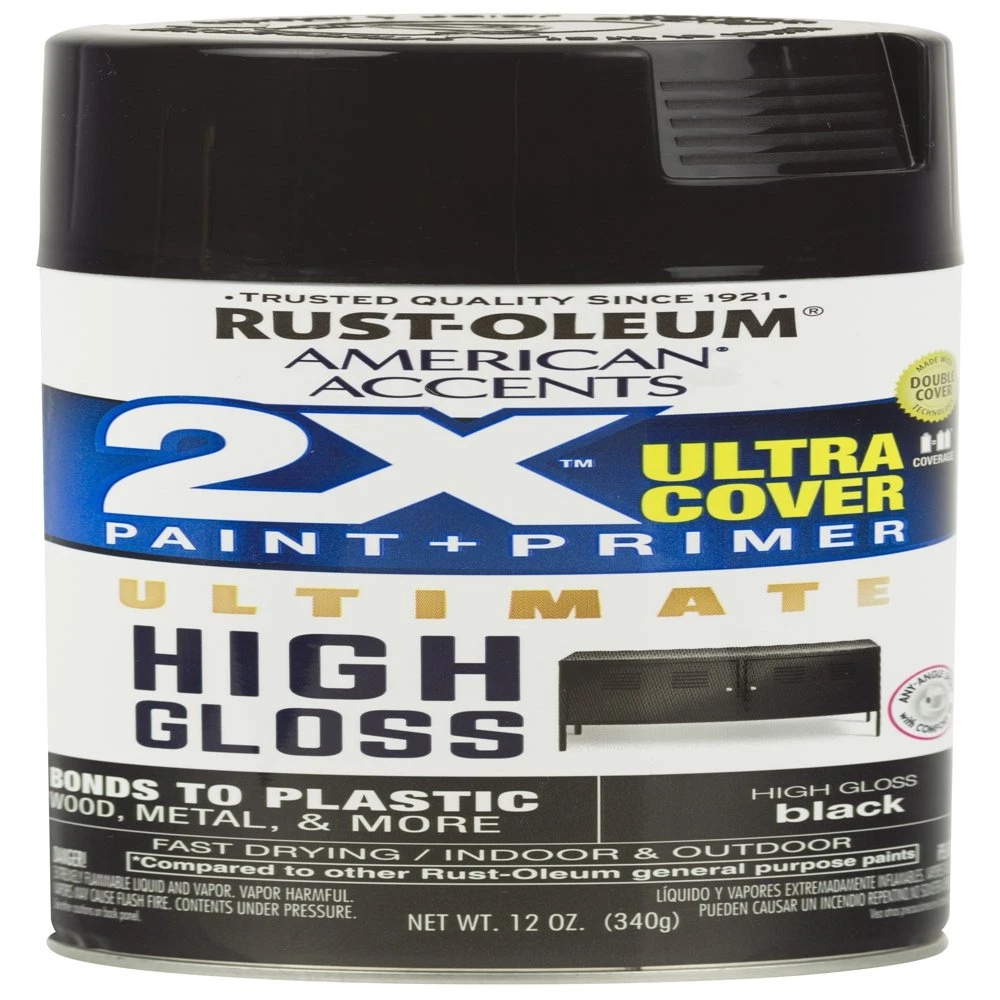 High Gloss Black Spray Paint