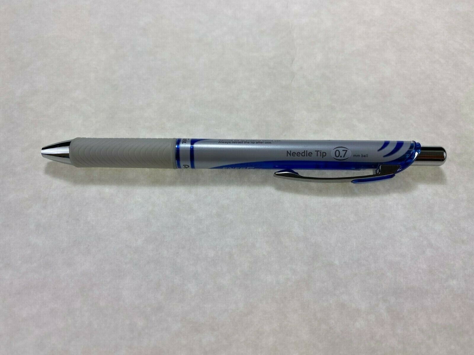 Pentel EnerGel Pearl Gel Pens Blue Ink Dozen BLN77PW-C 12 Units New ...