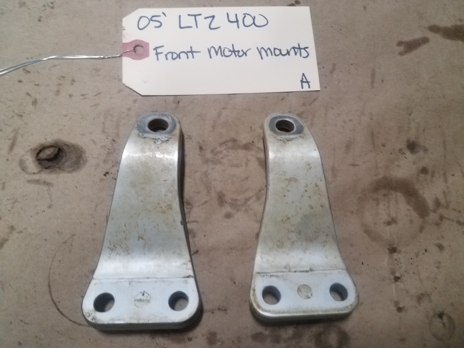05 SUZUKI LTZ400 LOWER MOTOR MOUNT BRACKETS Z400 KFX DVX 400 | eBay