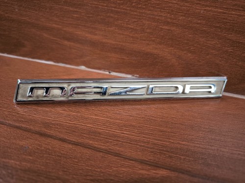 Mazda Vintage Metal Emblem Badge Genuine | eBay