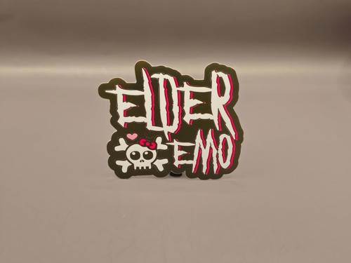 Elder Emo vinyl Stickers, Emo Decals, Alt, Punk Rock, Forever Emo ...