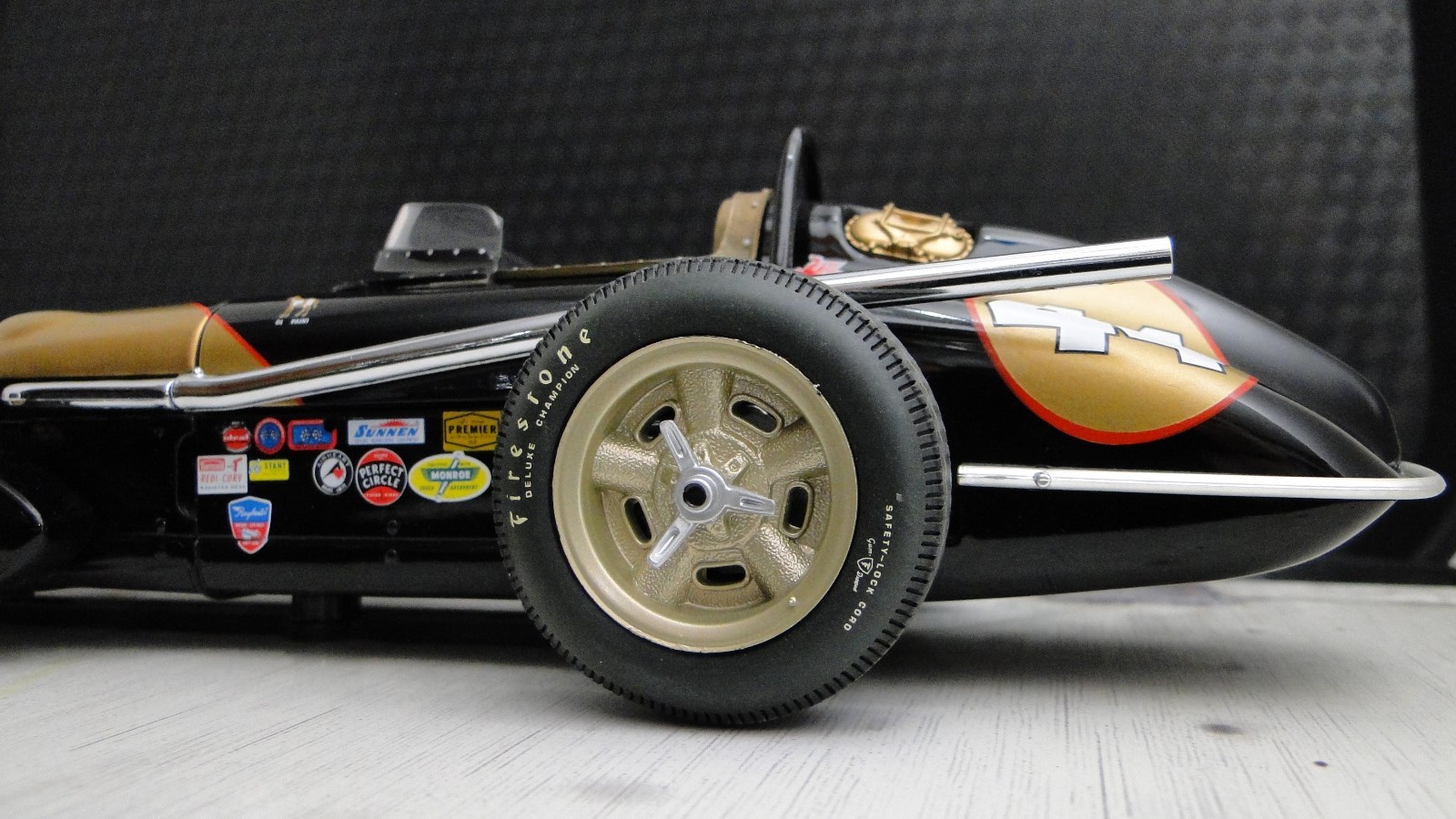 Race Car Vintage Formula 1 Indy Classic Midget Grand Prix Built Metal ...